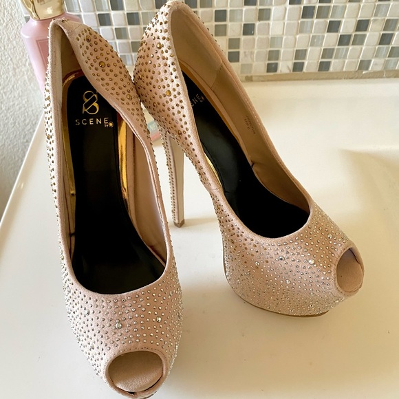 Scene Weaver | Shoes | Pink Open Toed Platforms | Poshmark